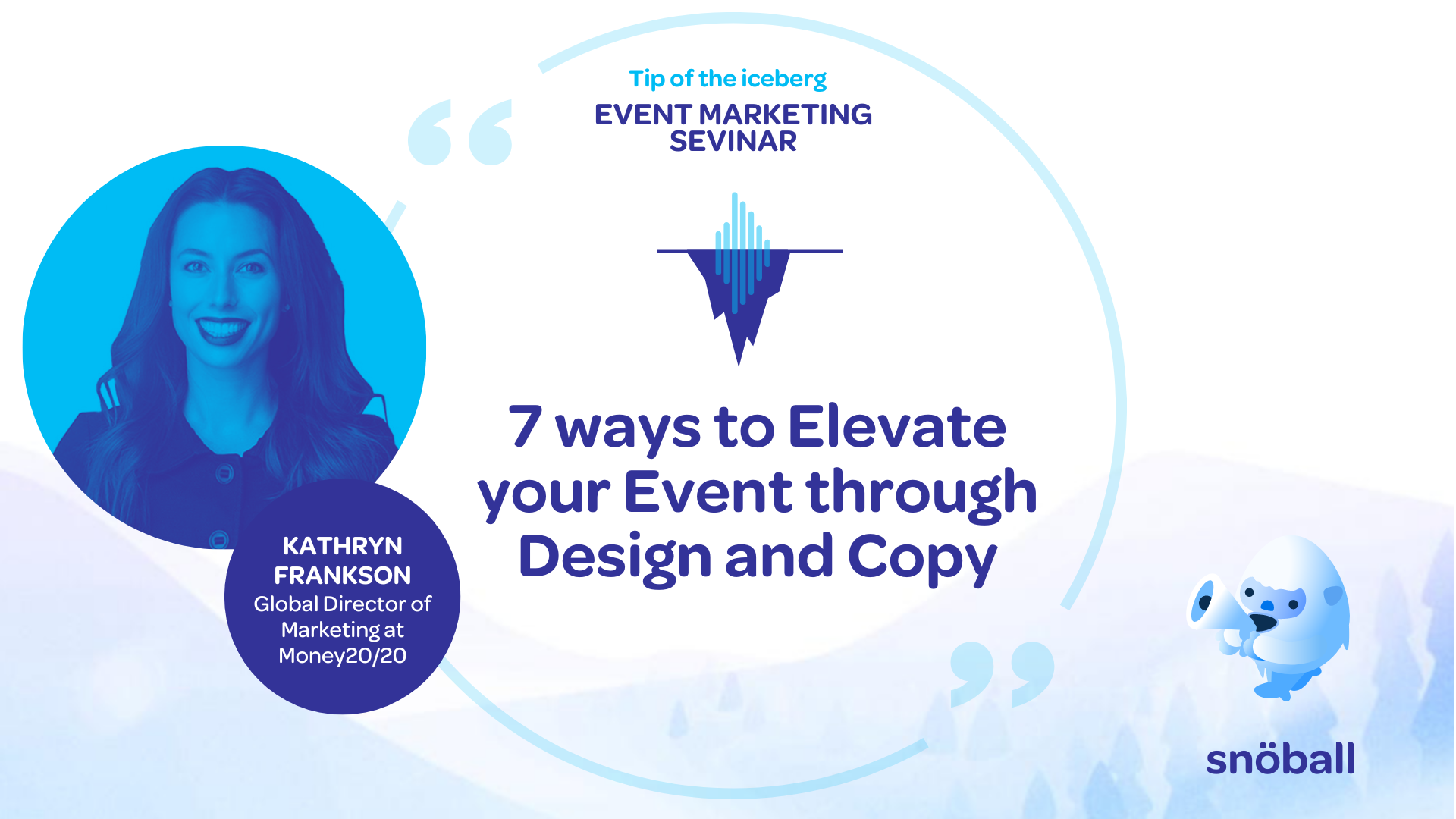 7 ways to elevate your event through design and copy